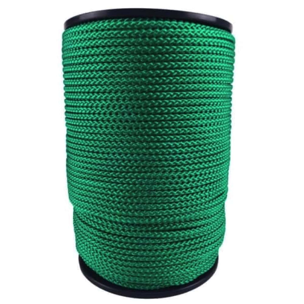Emerald Green Braided Polypropylene Tie Down Rope – Decking Rope Fittings