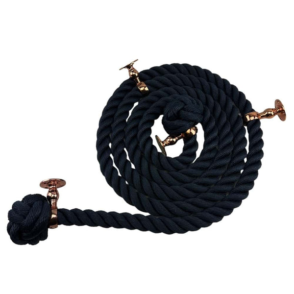 Synthetic Navy Blue Outdoor Handrail Rope | Handmade | Fast Delivery ...