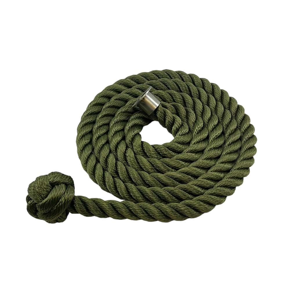 Synthetic Olive Decking Rope With Man Rope Knot & Cup End – Decking ...