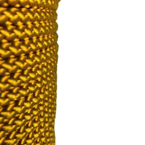 Yellow Braided Polypropylene Tie Down Rope – Decking Rope Fittings
